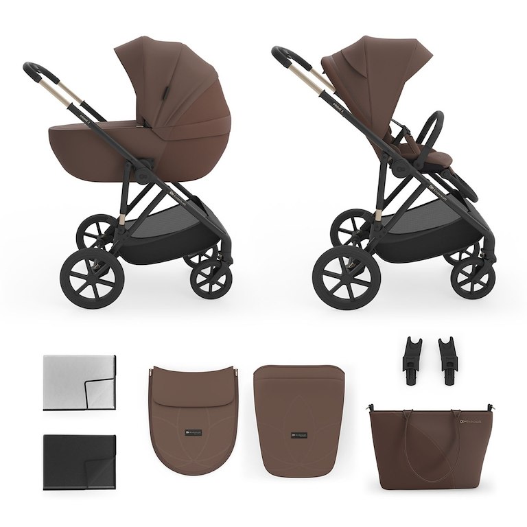 KINDERKRAFT KOLICA 2U1 PRIME 3 BROWN KSPRIM03BRW2000ID: EK000876317