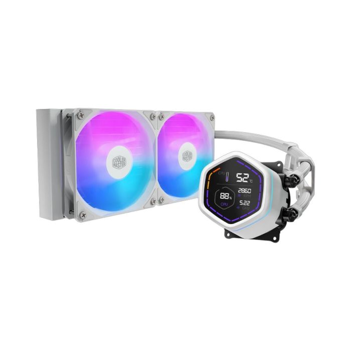 Vodeno hlađenje Cooler Master MasterLiquid Core Nex Digital 240 White (MLX-D24M-A18PW-RD)
