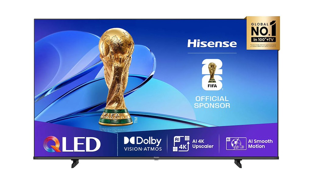 Hisense 55E7Q (55"/139cm) 4K UHD QLED VIDAA Smart TV Dolby Vision POSLEDNJI IZLOŽENI