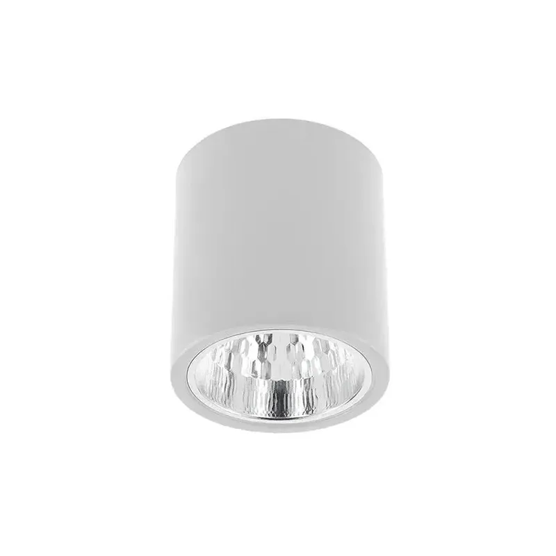 GTV LED Plafonjera DRAGO, okrugla, E27, H148 — bela, IP20