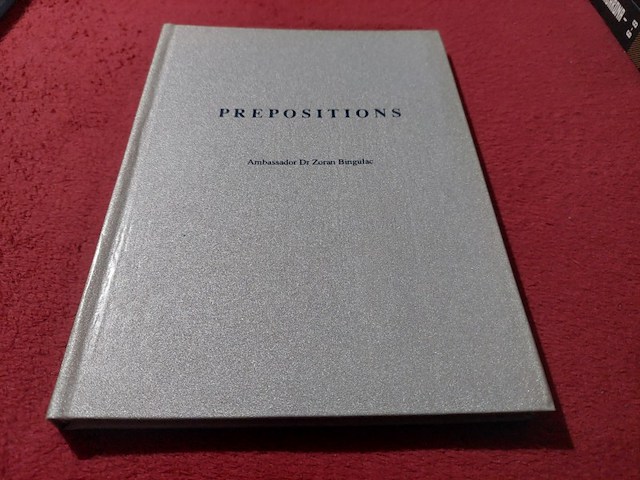 Prepositions Zoran Bingulac