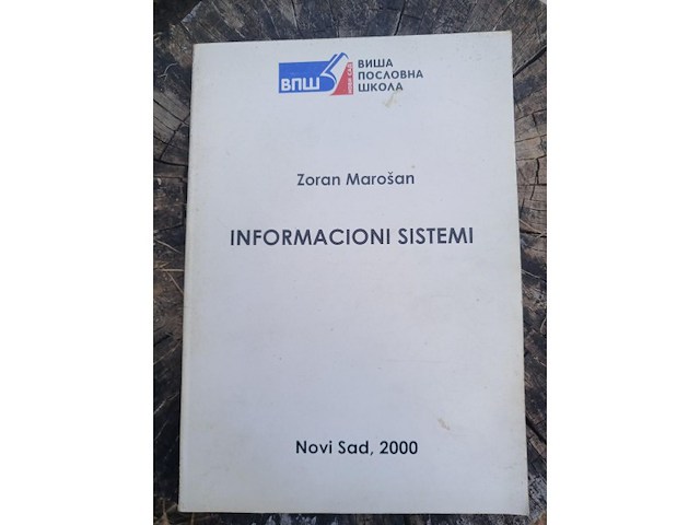 Informacioni sistemi - Zoran Marošan