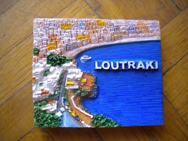 LOUTRKI Lutraki Grcka, magnet za frizider