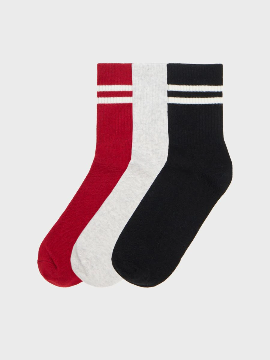 3 pack čarapa basic