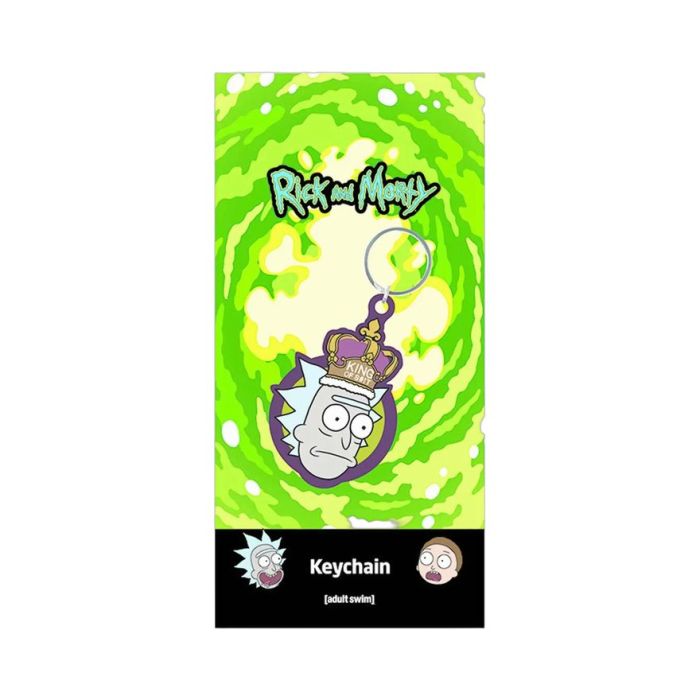 Privezak Pyramid Rick and Morty King of Shit