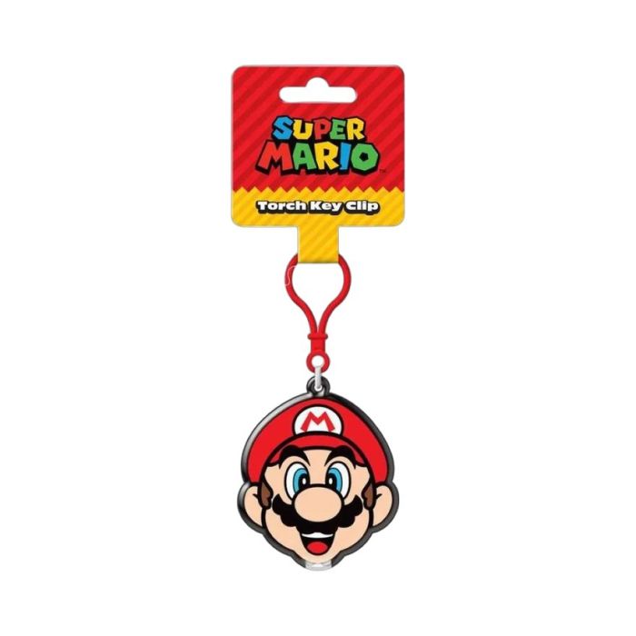 Privezak Pyramid Super Mario Mario Torch Keyclip