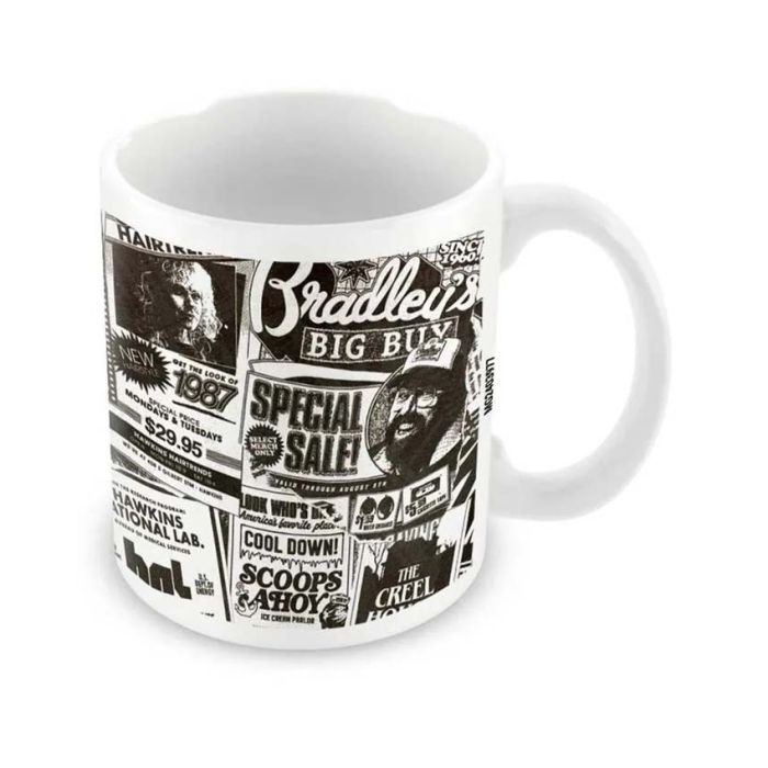 Šolja Pyramid Stranger Things Newspaper Mug 315ml