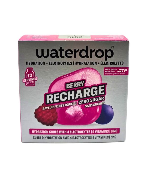 Waterdrop Microlyte Berry Recharge – 12 kockica za hidrataciju