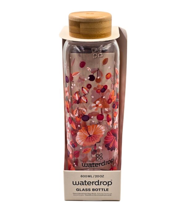 Waterdrop termo boca staklena 600ml