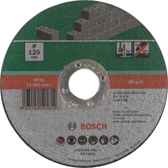 Bosch rezna ploča ravna, kamen Prečnik 125 mm - 2609256329