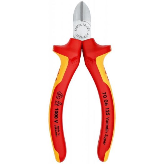 Knipex dijagonalne izolovane sečice 1000V VDE (70 06 125)