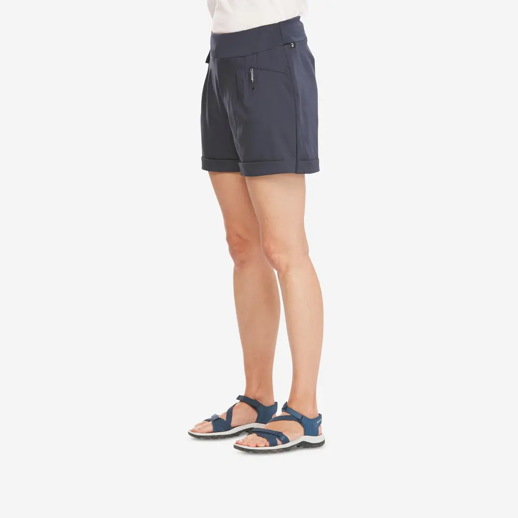 Ženski šorts za planinarenje NH500 Regular