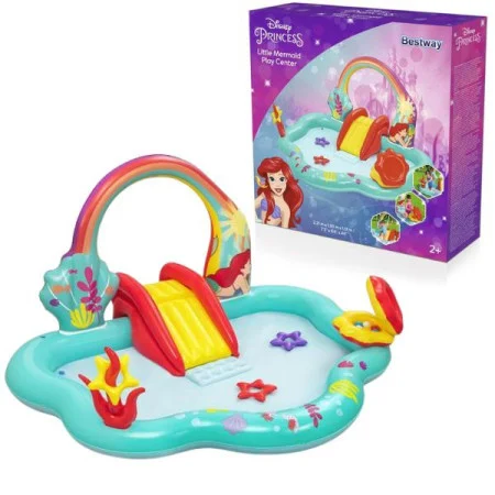 Proizvod sa nedostatkom - OUTLET - Bestway bebi bazen za igru mala sirena 160l 221x193x117cm ( 14/91097 )