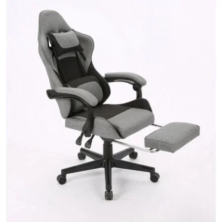 Eplaygame hc-4095 bdg platno/tamno sivo crna gaming stolica