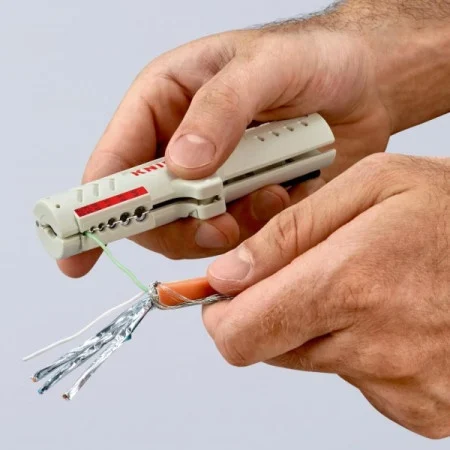 Knipex 16 65 125 sb alat za skidanje izolacije sa utp kablova ( pl035 )
