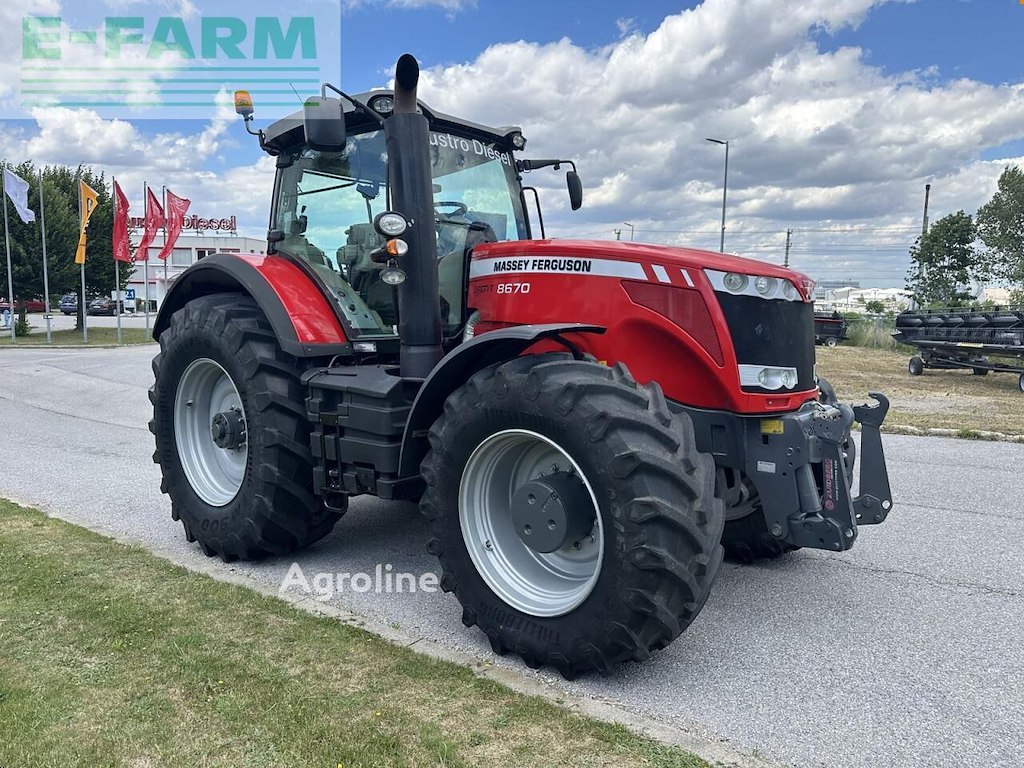 Massey Ferguson mf 8670 traktor točkaš