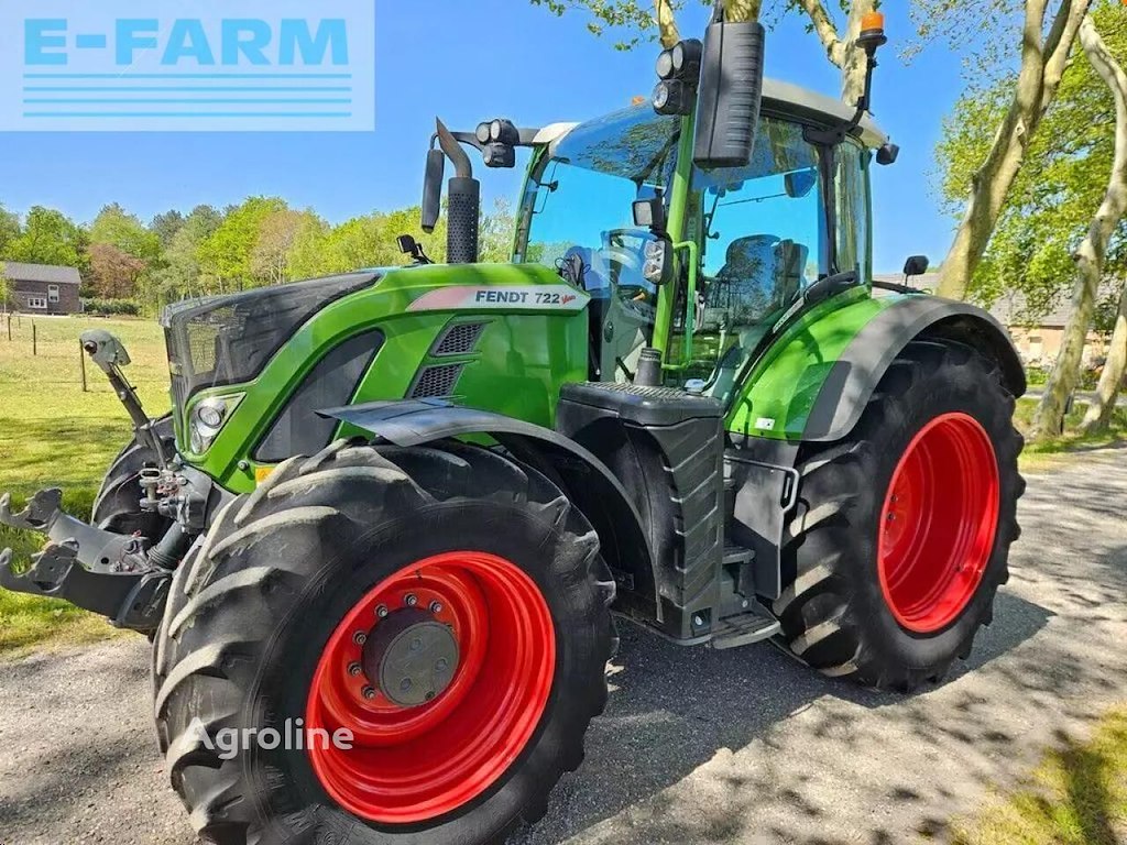 Fendt 722 s4 profi plus traktor točkaš
