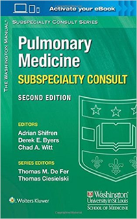 The Washington Manual Pulmonary Medicine Subspecialty Consult, 2 Ed