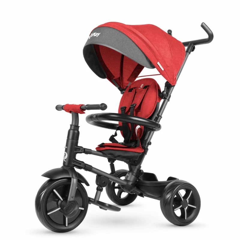 QPlay Tricikl Za Decu Rito Star Red, 10m+