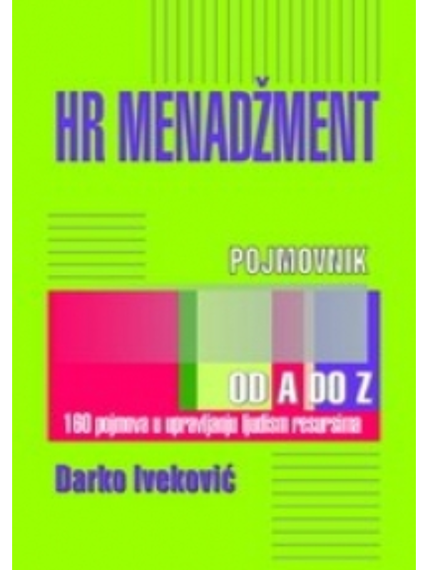 HR menadžment pojmovnik od A do Z