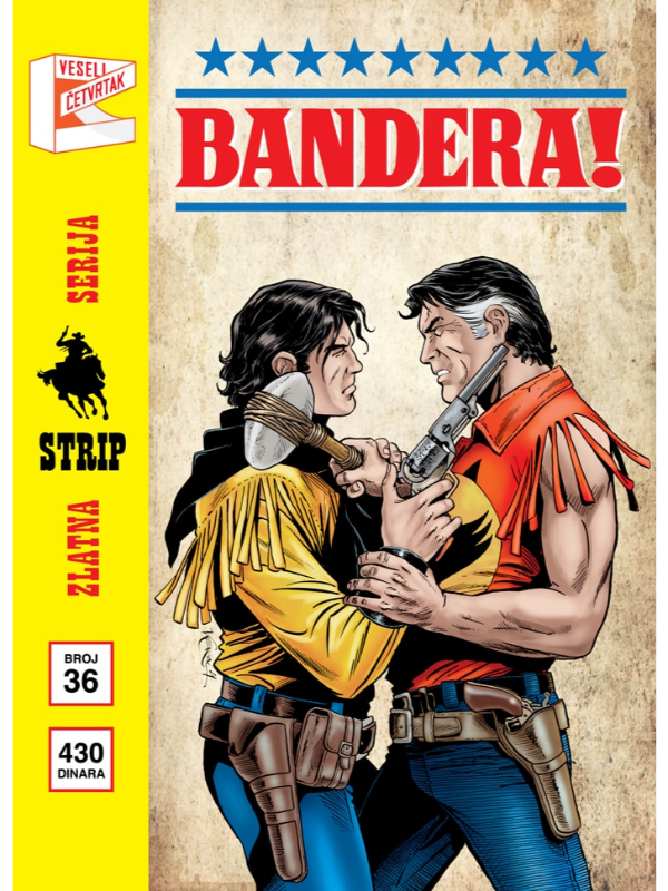 Zlatna serija 36 korica B Zagor i Teks Bandera!