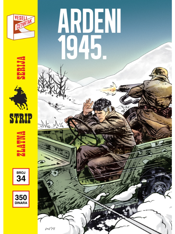 Zlatna serija 34 korica B Mister No Ardeni 1945. – Trgovci oružjem