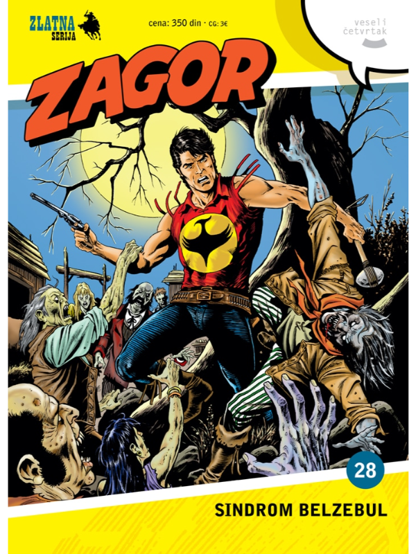 Zlatna serija 28 korica A Zagor Sindrom belzebul