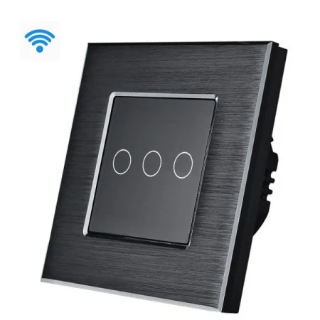 3g wi-fi pametni prekidačI al nn crni (WiFi touch switch) ( ss038 )