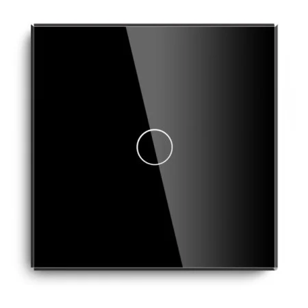 Wi-fi pametni prekidač 1g tuya crni (WiFi touch switch) ( ss001 )