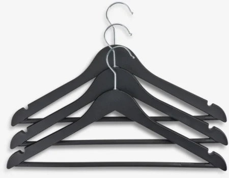 Vešalice D44cm 3kom/p crna