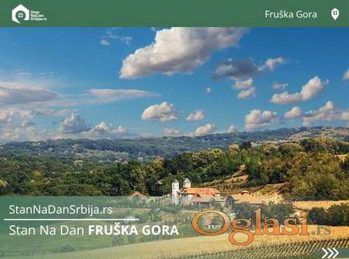 Stan Na Dan FRUŠKA GORA - Stan Na Dan Srbija .rs