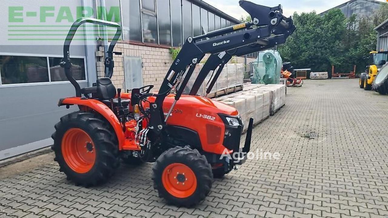 Kubota l1-382 dw ec quicke c13s mini traktor