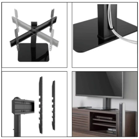Superior Nosač za TV prijemnike, stoni, 37" - 70", do 40 kg - Universal tabletop TV stand 37-70