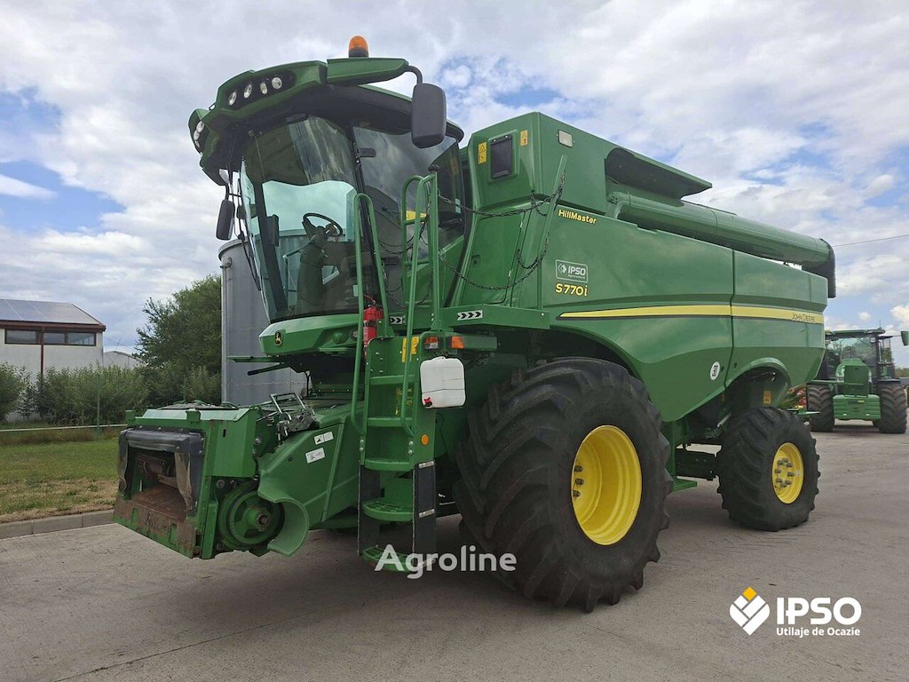 John Deere S770i HM + Header paioase kombajn za žito