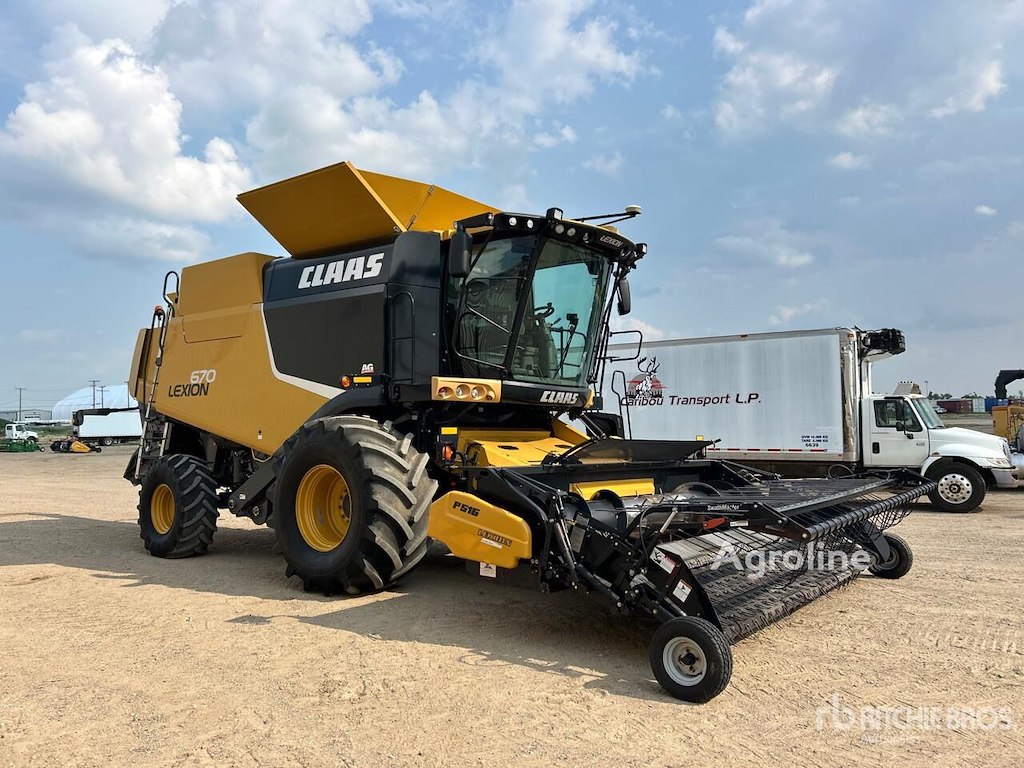 Claas Lexion 670 kombajn za žito