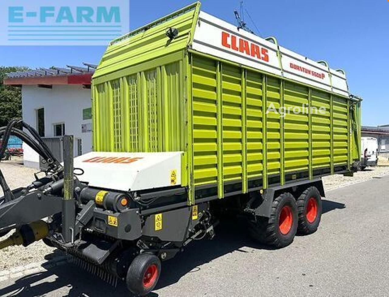 Claas quantum 5500 p im guten zustand und mit neuen re samoutovarna prikolica
