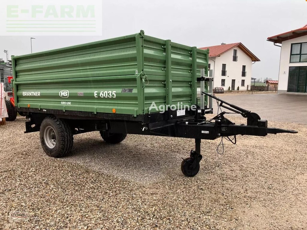Brantner E 6035 Euro-line traktorska prikolica