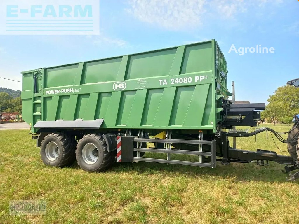Brantner ta 24080 pp+ powerpush traktorska prikolica