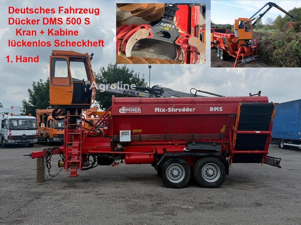 Dücker Mix DMS 500 drobilica za drvo