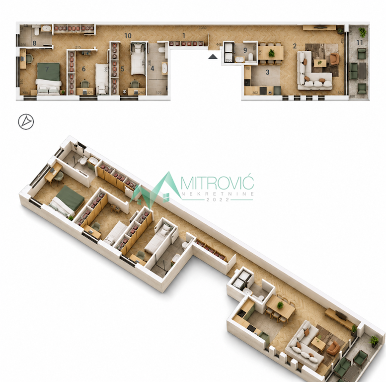 Četvorosoban stan na prodaju, 104m2, 322.500€