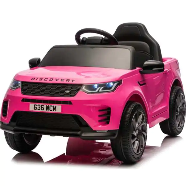 Dečiji automobil na akumulator Land Rover Discovery Roze sa daljinskim upravljačem 2.4 GHz i Bluetooth-om