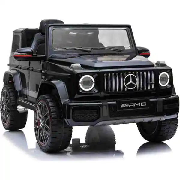 Dečiji automobil na akumulator Mercedes-Benz G63 AMG Crni sa daljinskim upravljačem 2.4 GHz i Bluetooth-om