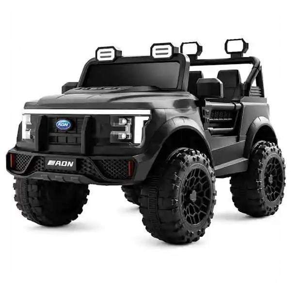 Džip za decu polis 12v 2motora rc MB 0345 SIVA