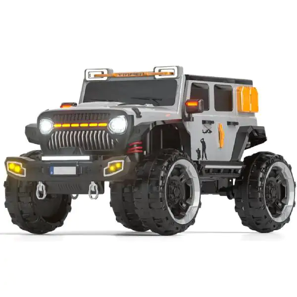 Džip za decu monster 12v 7ah 4motora MB 6128 SIVA