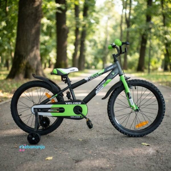 Dečiji bicikl BMX 20″ – Green-black (VLS002-GR20)