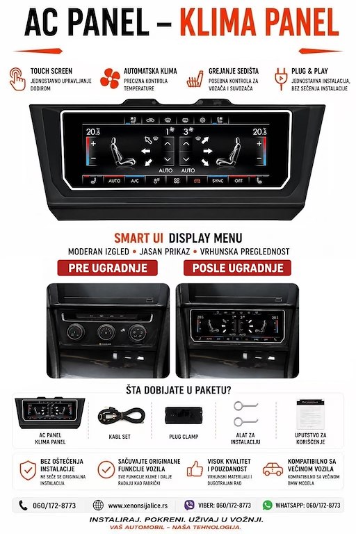 AC KLIMA PANEL VW PASSAT B8