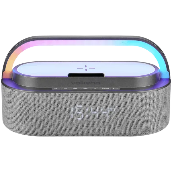 Zvučnik+Alarm+Wireless punjač za mob Volkano Dawn VK-3132-GR