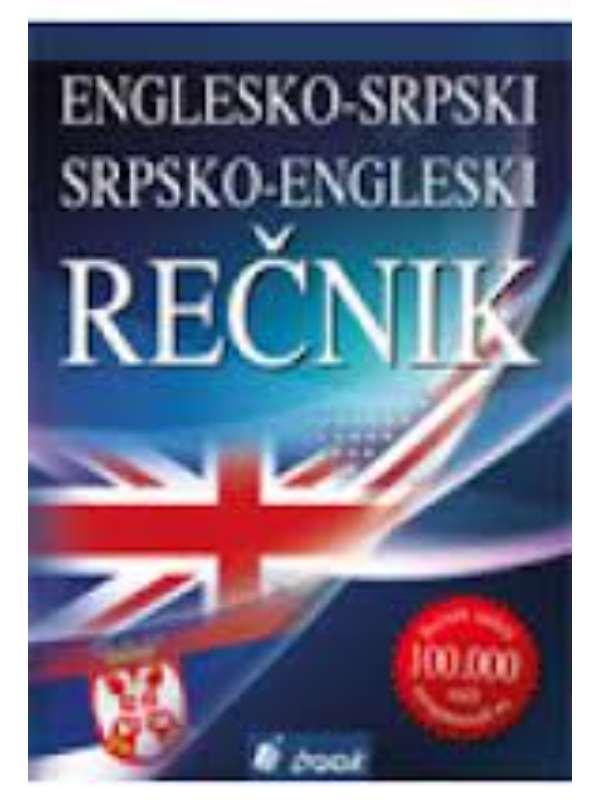 Englesko-srpski srpsko-engleski recnik sa gramatikom