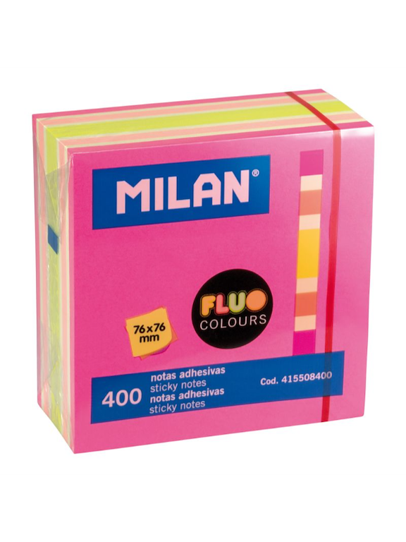 415508400 Samolepivi Blok 76X76 Pink