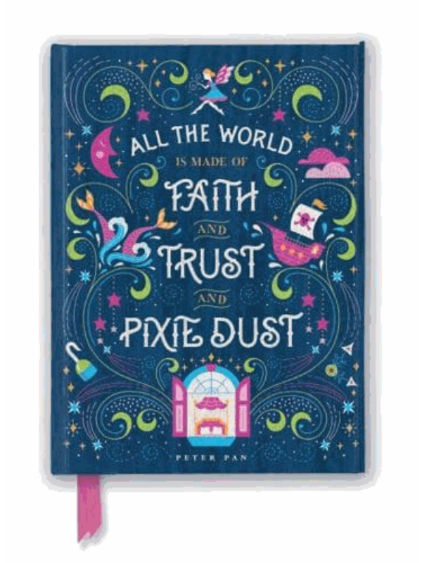 Jenny Zemanek: Peter Pan (Foiled Journal)